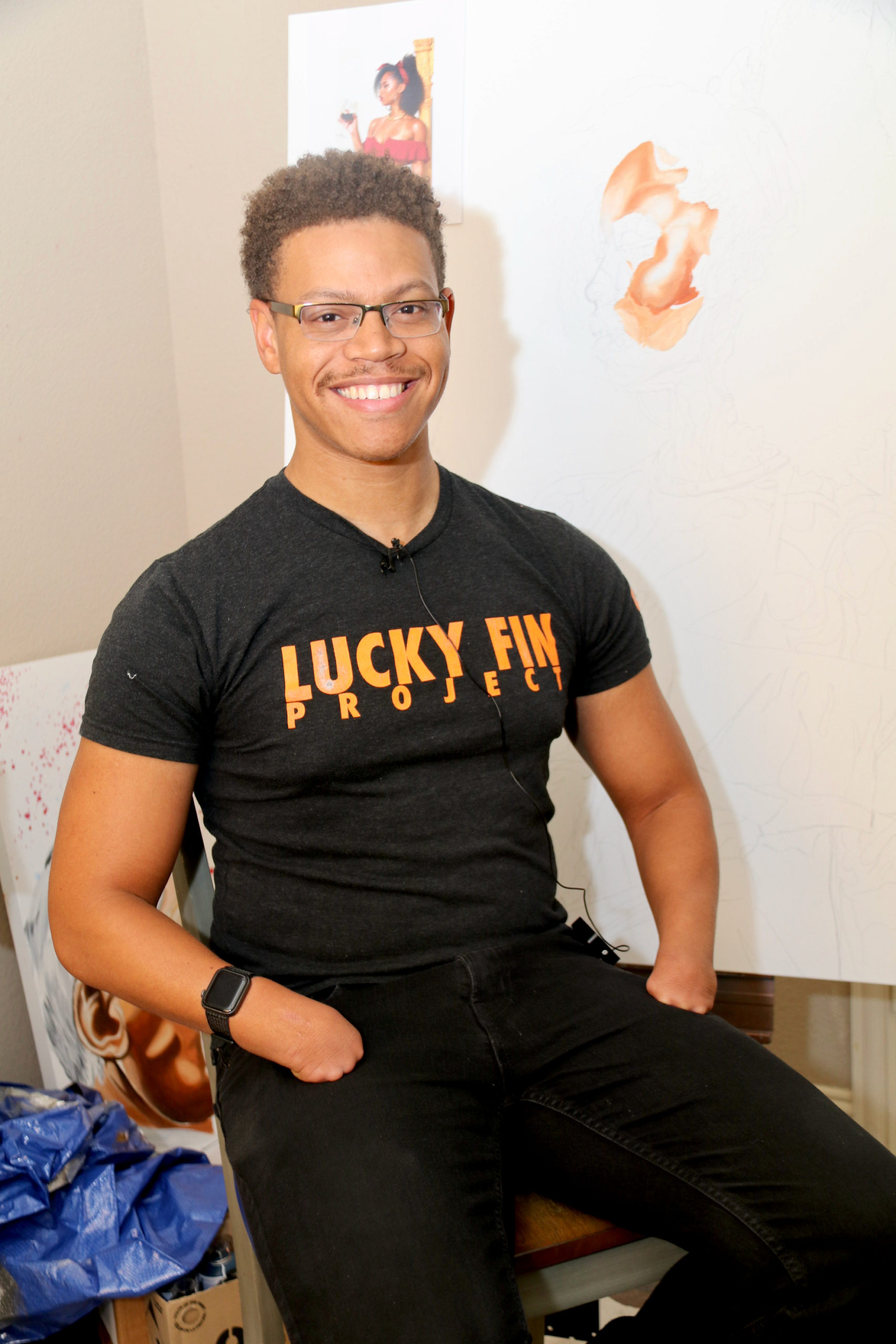 Talking Painting & Perseverance with Desmond Blair - DW