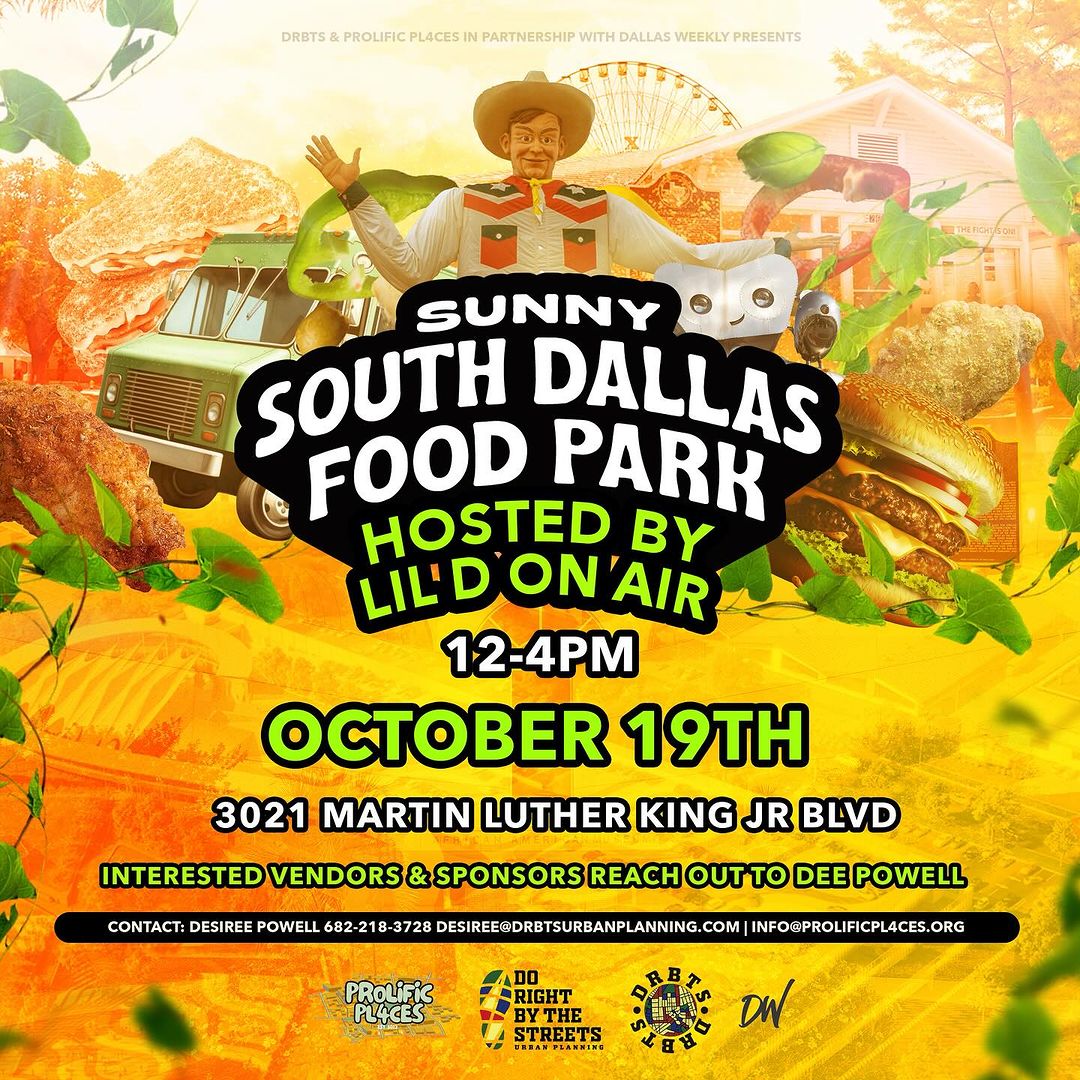 Sunny South Dallas Food Park makes its return at a new location on MLK ...